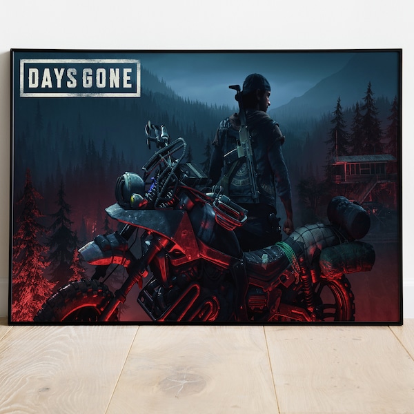 Days Gone Game Art - Etsy