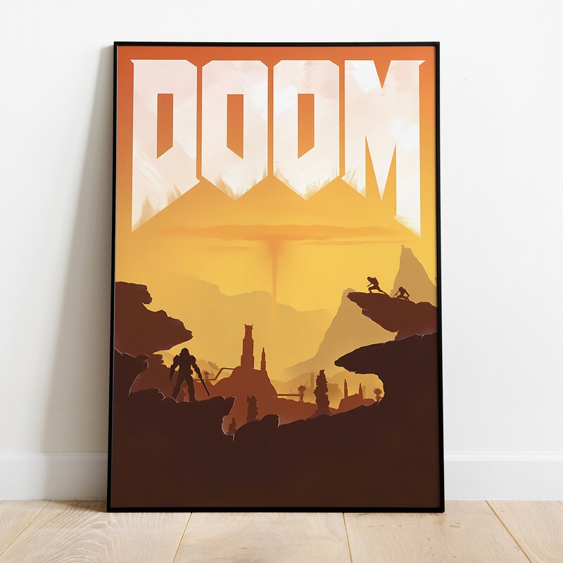 Doom Poster - Etsy
