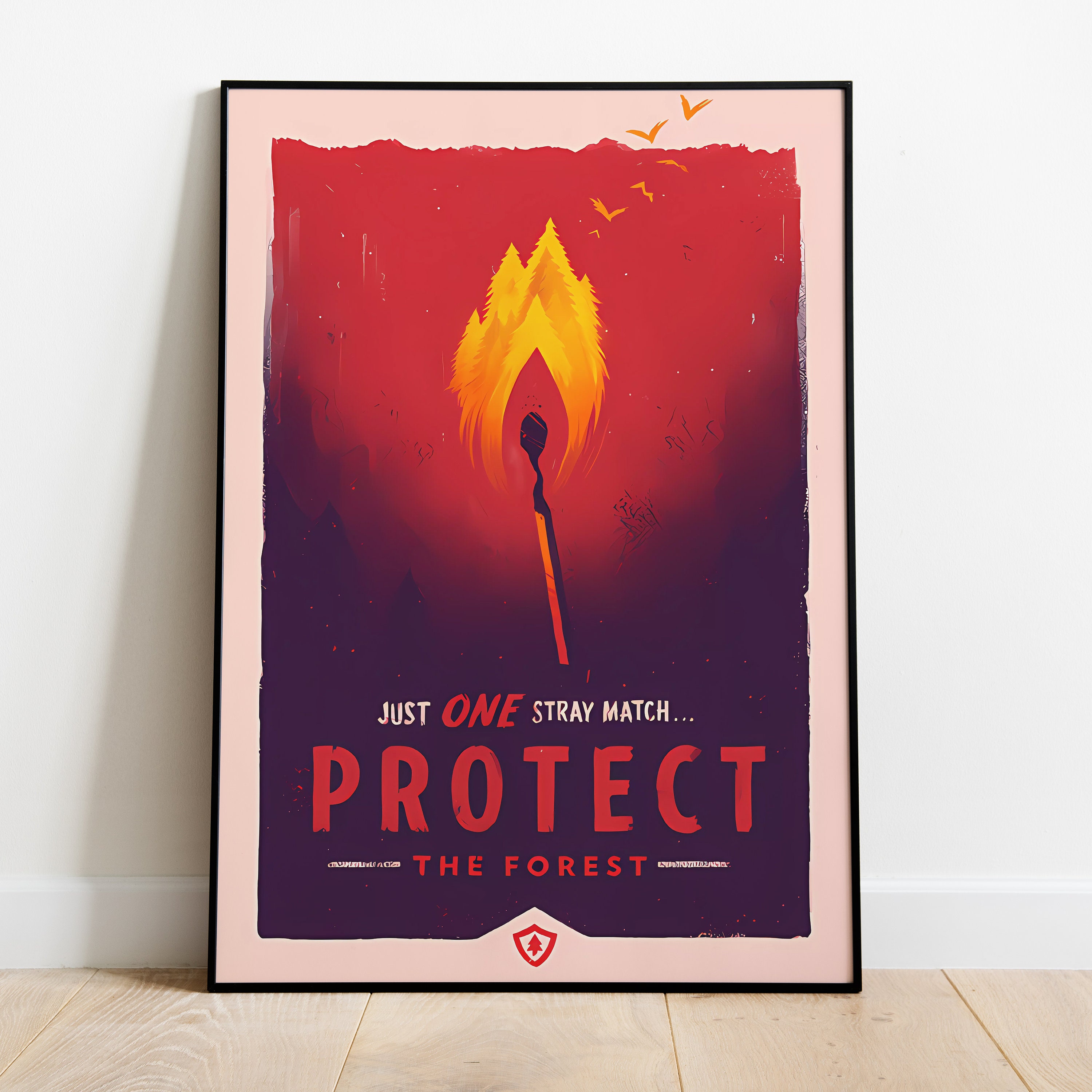 Firewatch Poster, Wall Art & Fine Art Print, Home Decor, Game Poster ...