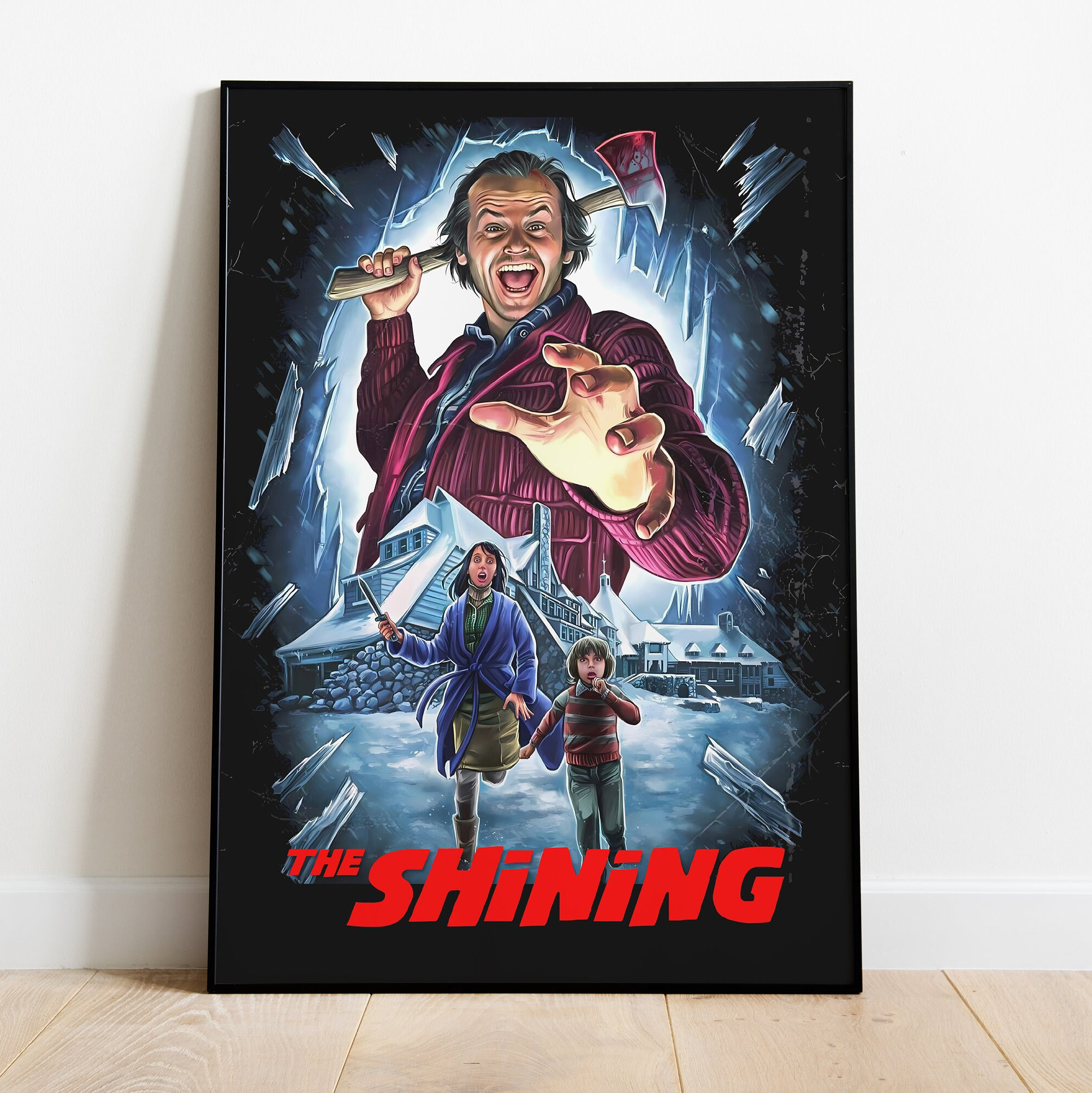 The Shining Poster, Jack Nicholson Wall Art & Fine Art Print, Home ...