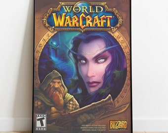 World of Warcraft Box Art Poster A4 297x210mm Blizzard, WOW - Etsy