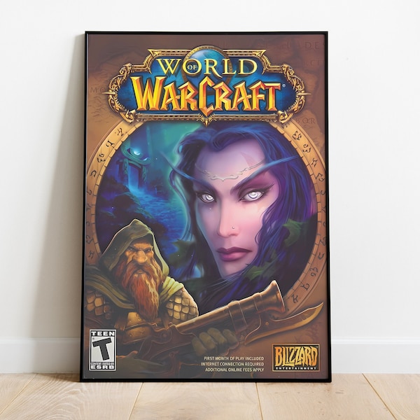 World of Warcraft Poster Box Art - Etsy Israel