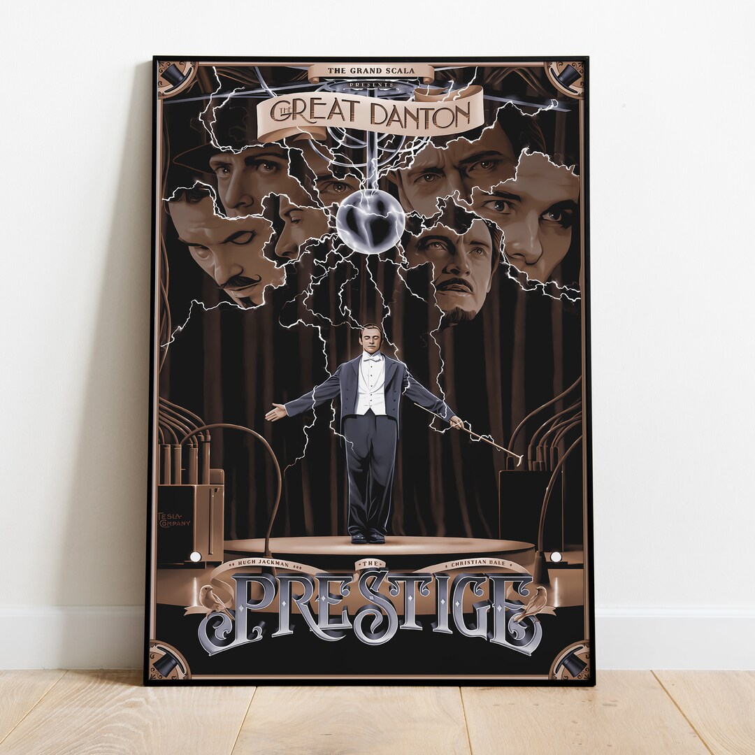 The Prestige Poster, Wall Art & Fine Art Print, Home Decor, Movie ...