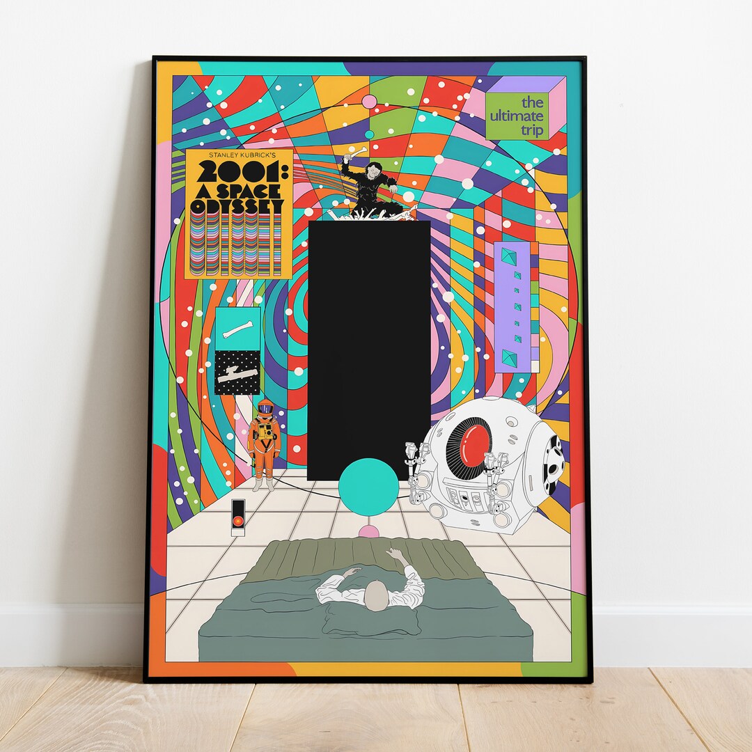 2001 A Space Odyssey Poster, Wall Art & Fine Art Print, Home Decor ...