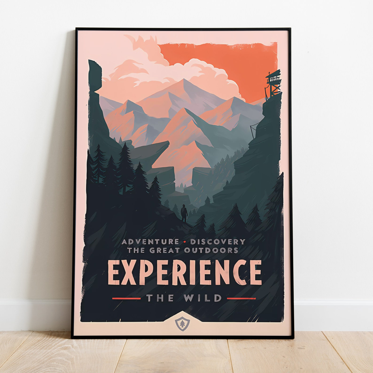 Firewatch Poster, Wall Art & Fine Art Print, Home Decor, Game Poster ...