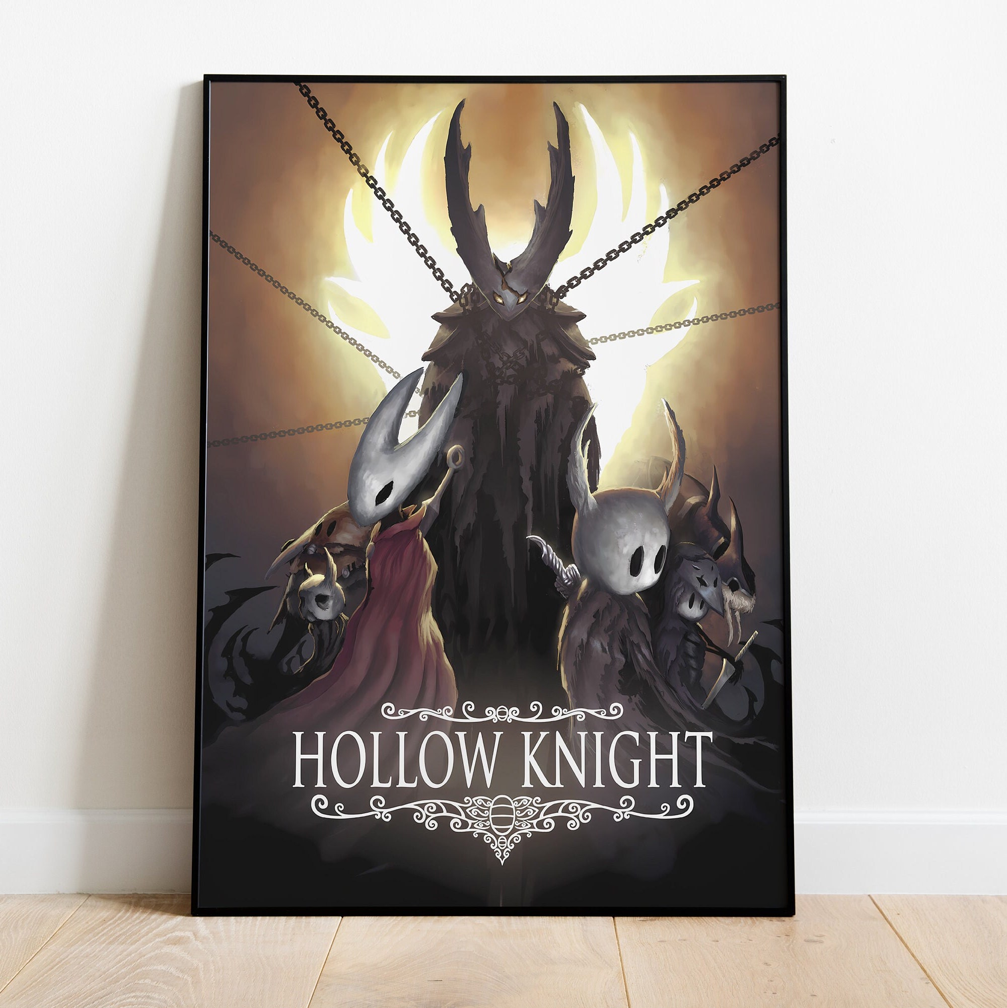 Hollow Knight Poster, Wall Art & Fine Art Print, Home Decor, Game ...