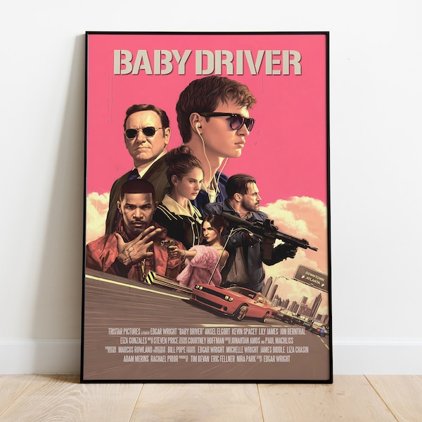 Baby Driver Poster - Etsy