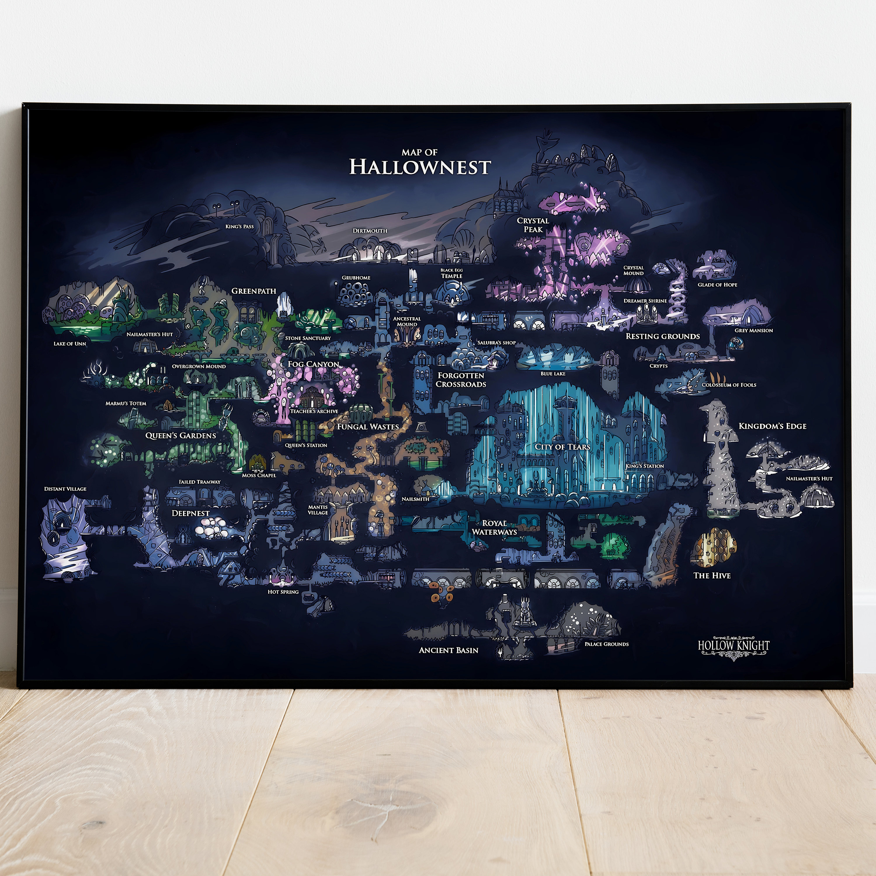 Hollow Knight Map Resting Grounds Hollow Knight Wiki
