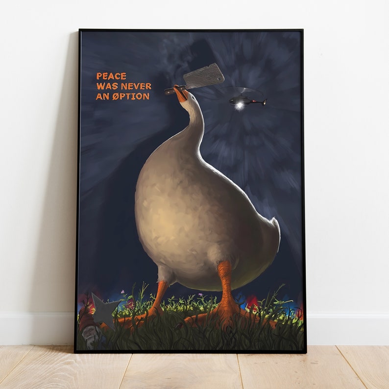 Pathetic Duck Poster, Pathetic Cat Wall Art & Fine Art Print, Home ...
