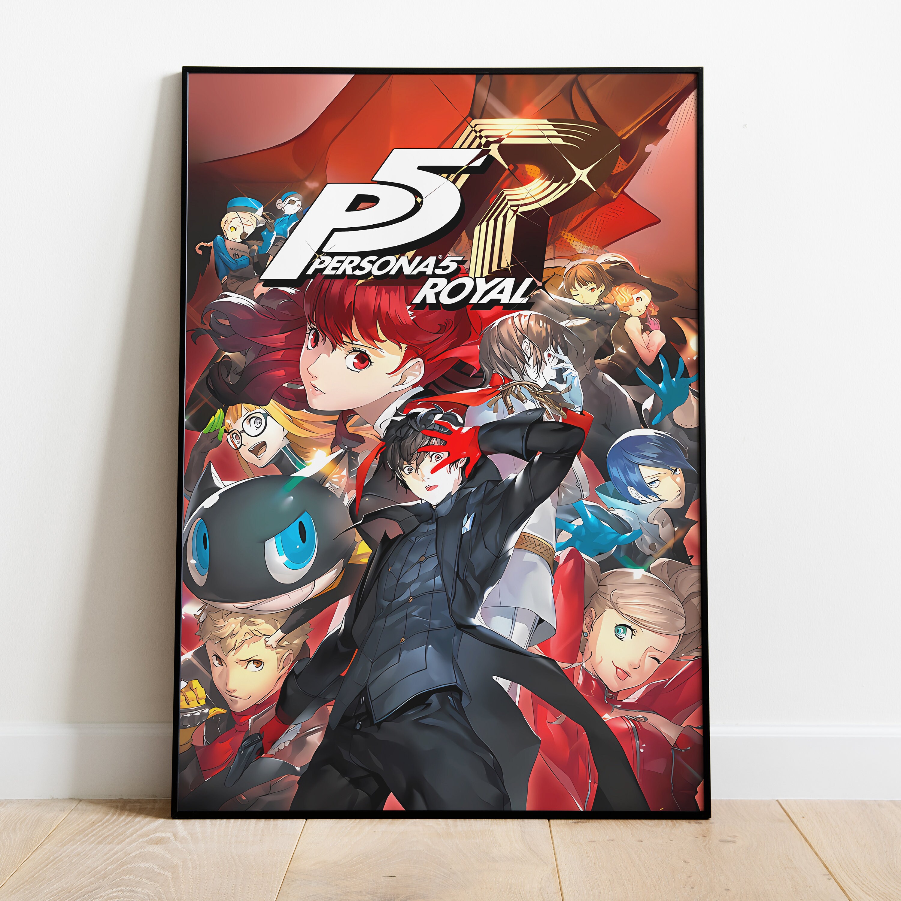 Persona 5 Poster, Wall Art & Fine Art Print, Home Decor, Anime RPG Game ...