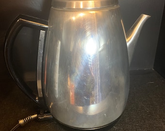 Vintage MCM Sunbeam Automatic Coffee Percolator Model AP 10 Art Deco ...