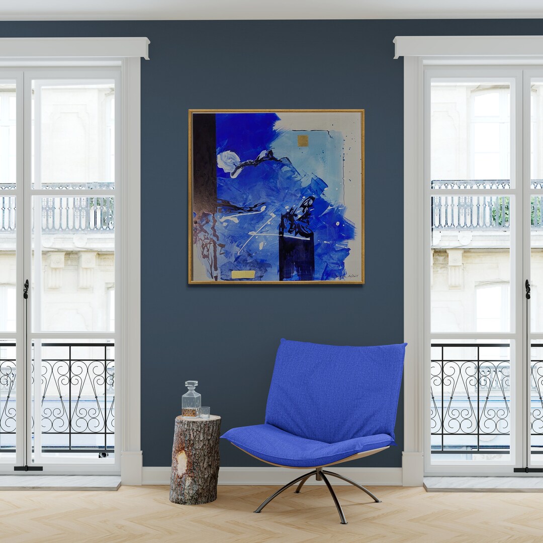 Blue Moments in Ultramarin - Etsy