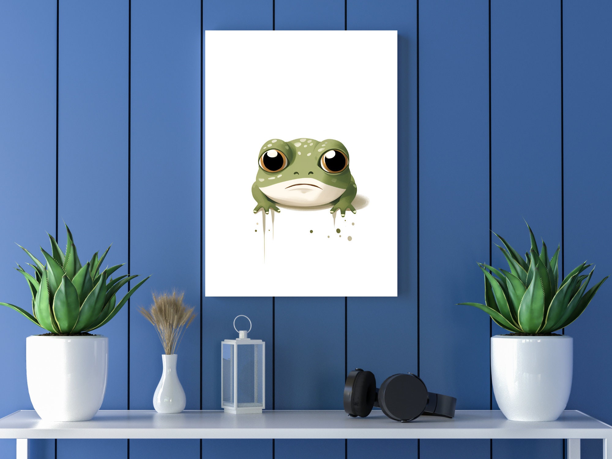 Japanese Frog, Japanese Frog Printable Wall Art, Japandi Wall Art ...