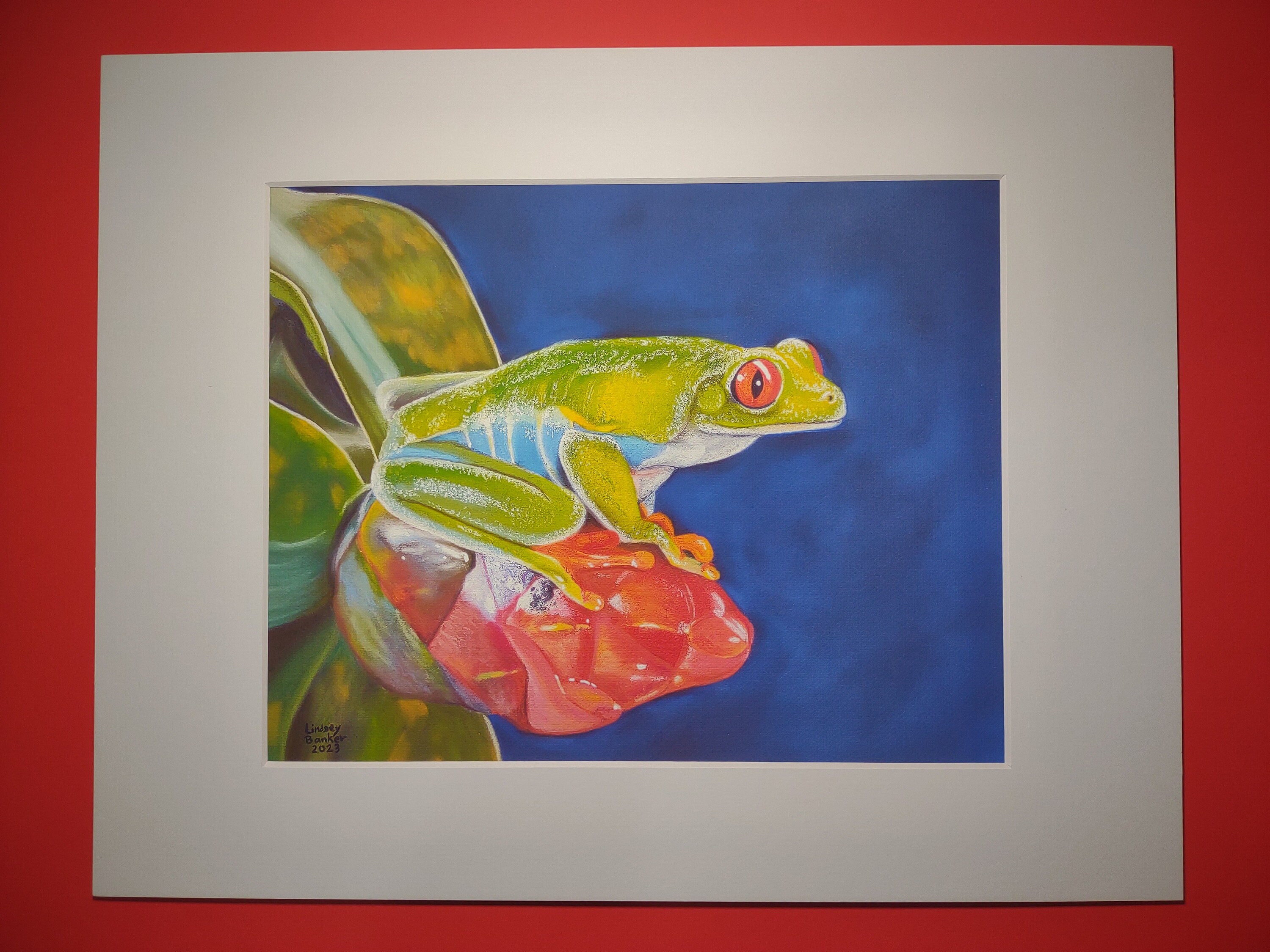 Tree Frog PRINT 10x8 - Etsy