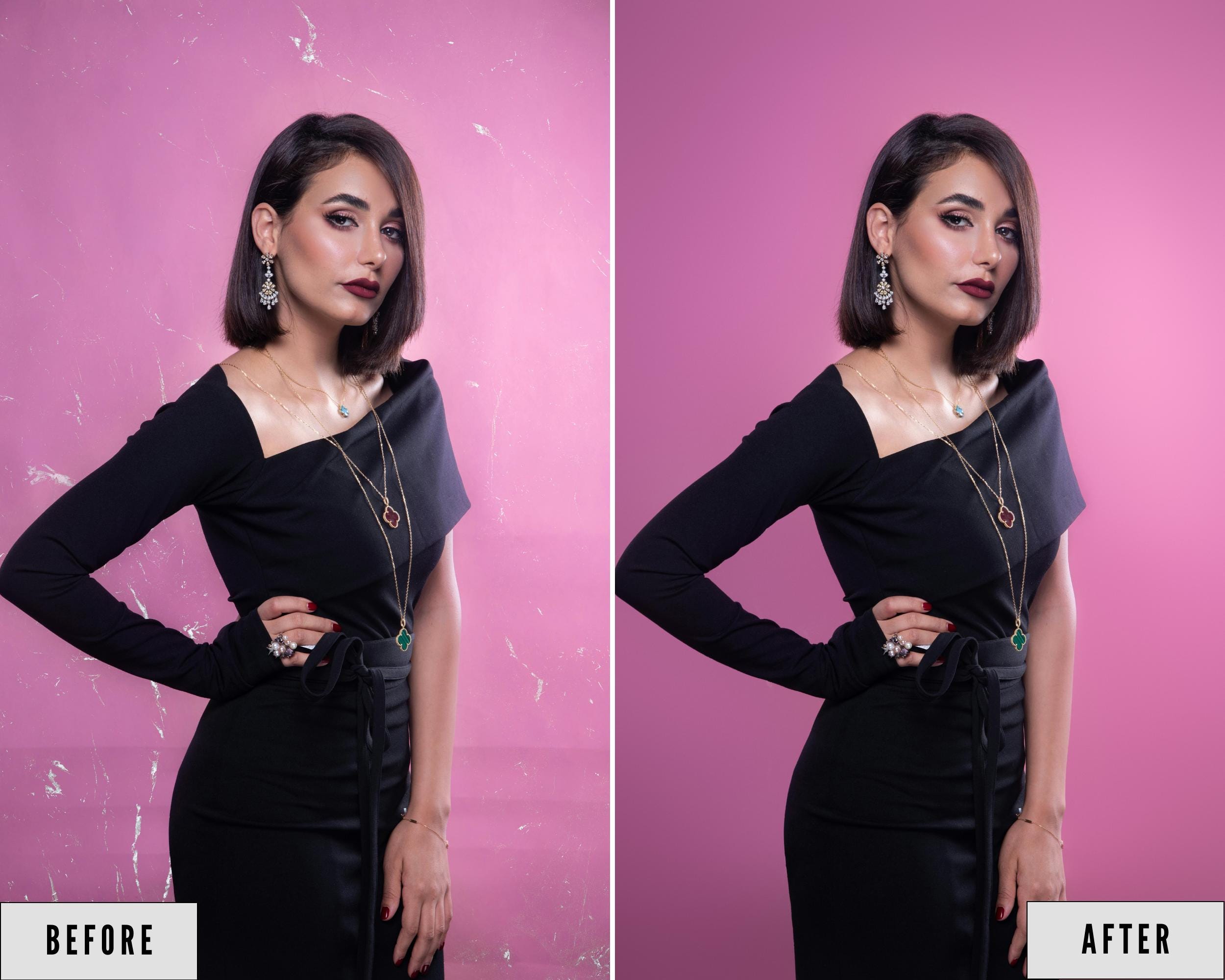 Background Retouch Photoshop Actions | Remove Wrinkles, Spots, Creases ...