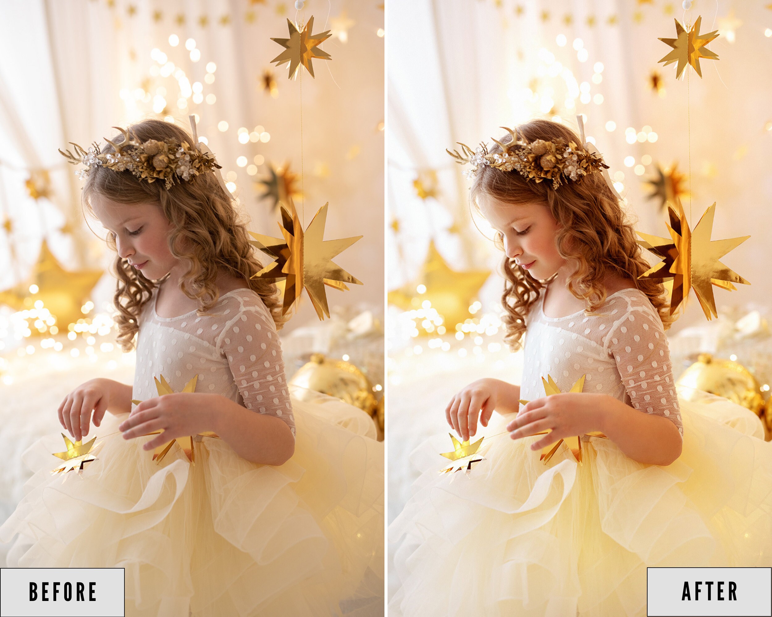 Photoshop Actions, Christmas, Mini Sessions, Xmas PS Action, Overlays ...