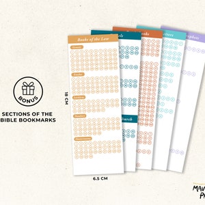 Books of the Bible Bookmark Bundle – Floral & Notes Designs (printable ...