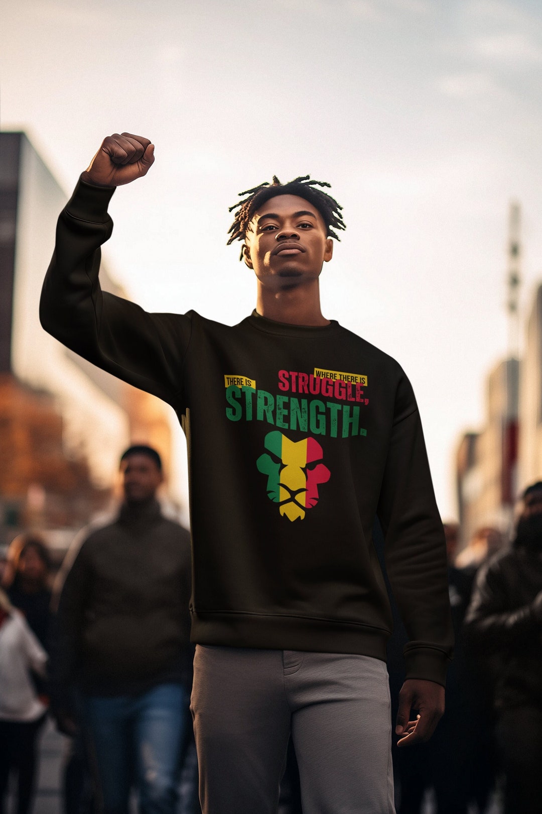 Where There is Struggle, There is Strength Unisex Heavy Blend™ Hoodie ...