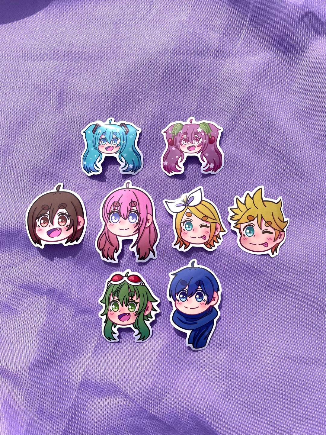 Vocaloid Friends Stickers// Vinyl 2.5-3.5instickers - Etsy