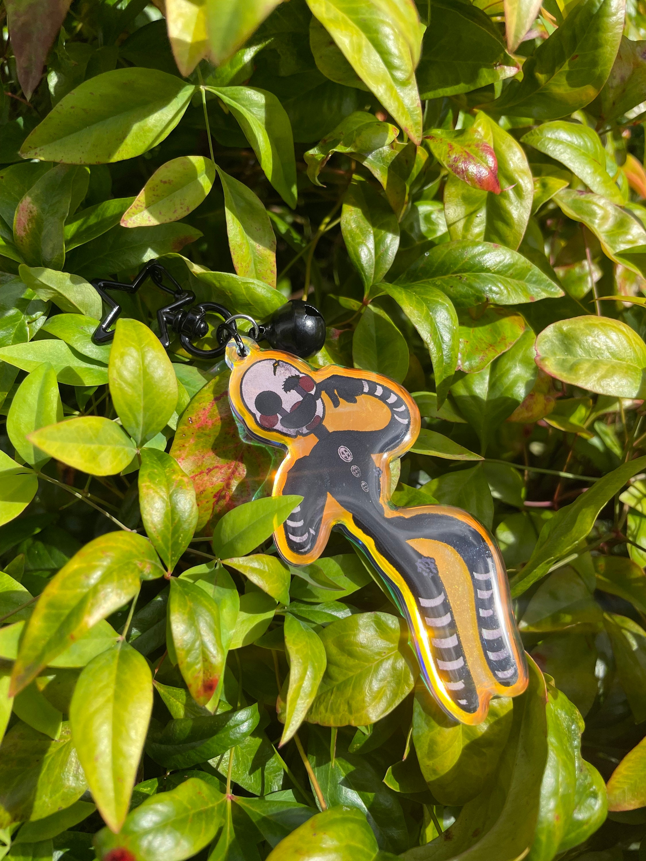 Five Nights at Freddys Holographic Puppet Keychains//acrylic 3in ...