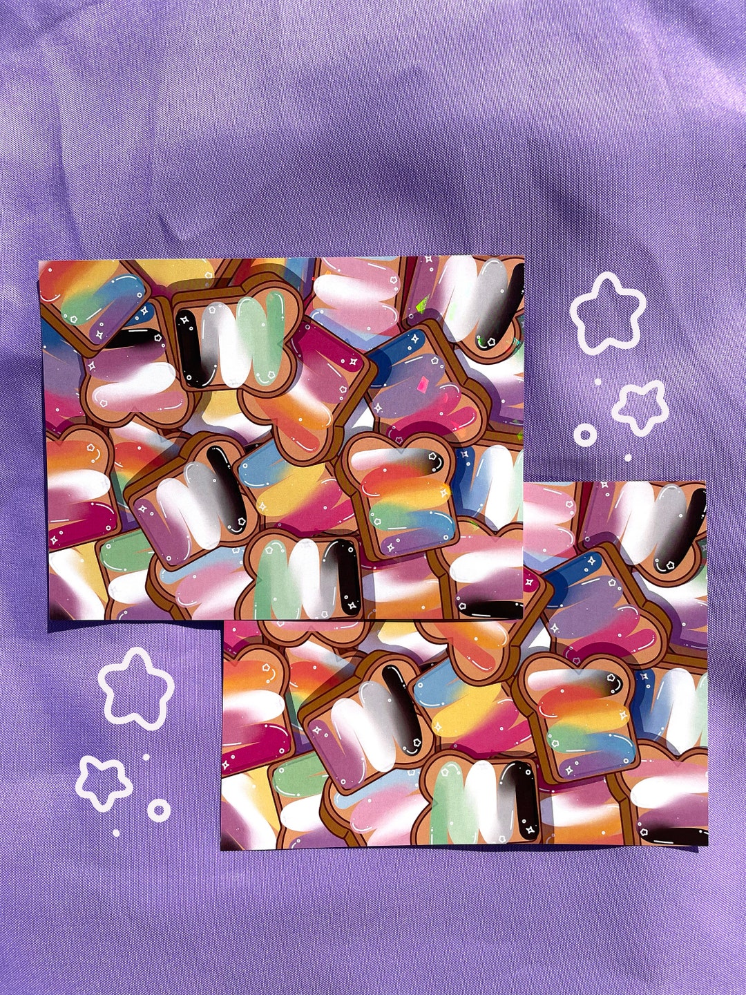 Pride Toast Prints// Heavy Cardstock Gloss 6in. X 8in. - Etsy