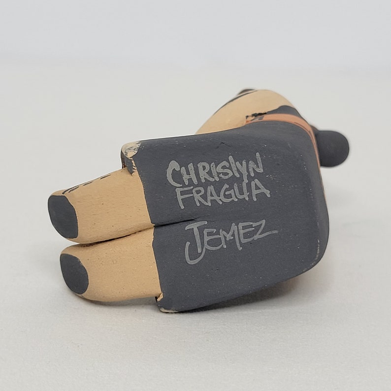 Native American Jemez Pottery Storyteller Signed Chrislyn Fragua ...