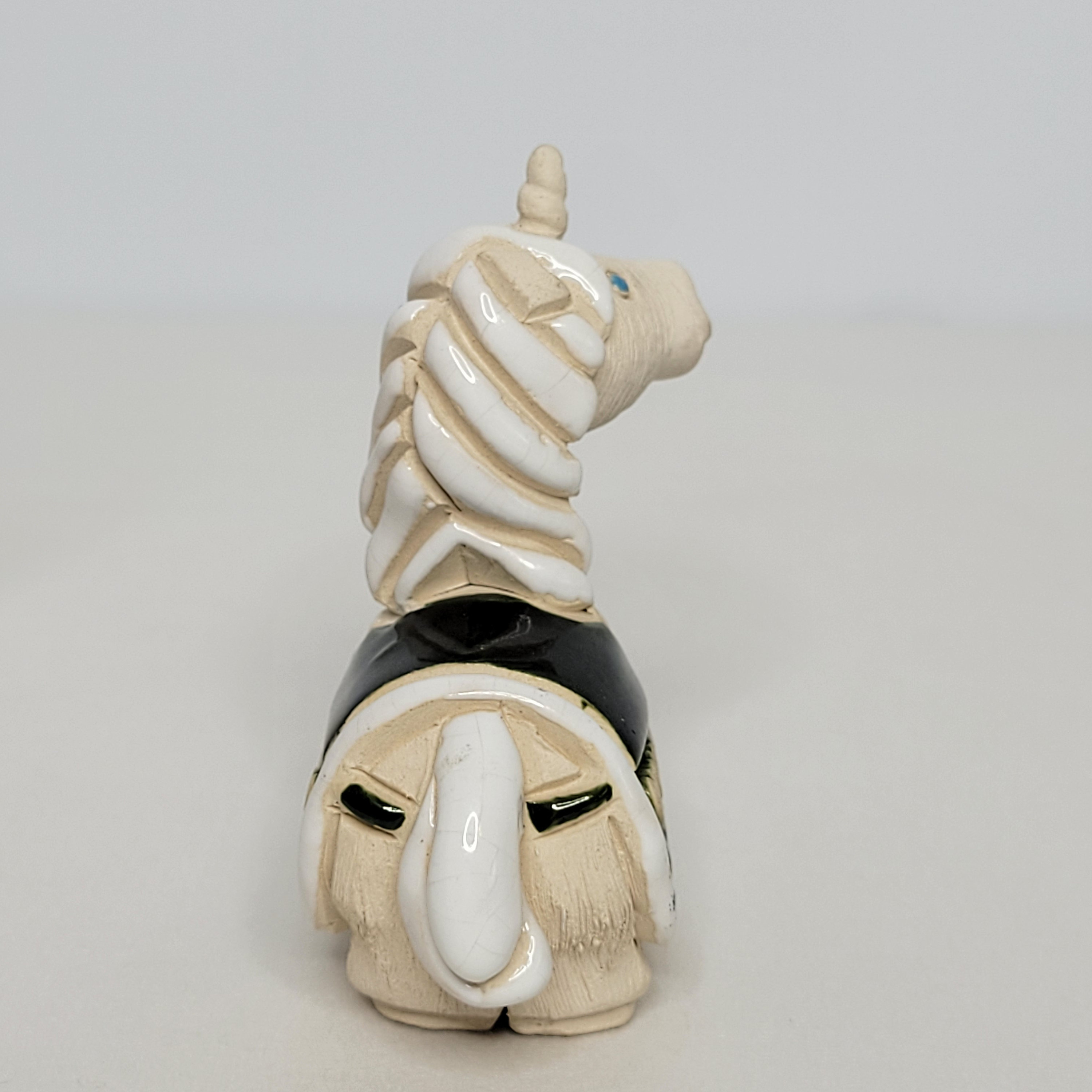 Vintage Artesania Rinconada Baby Green Unicorn Art Pottery Figurine ...