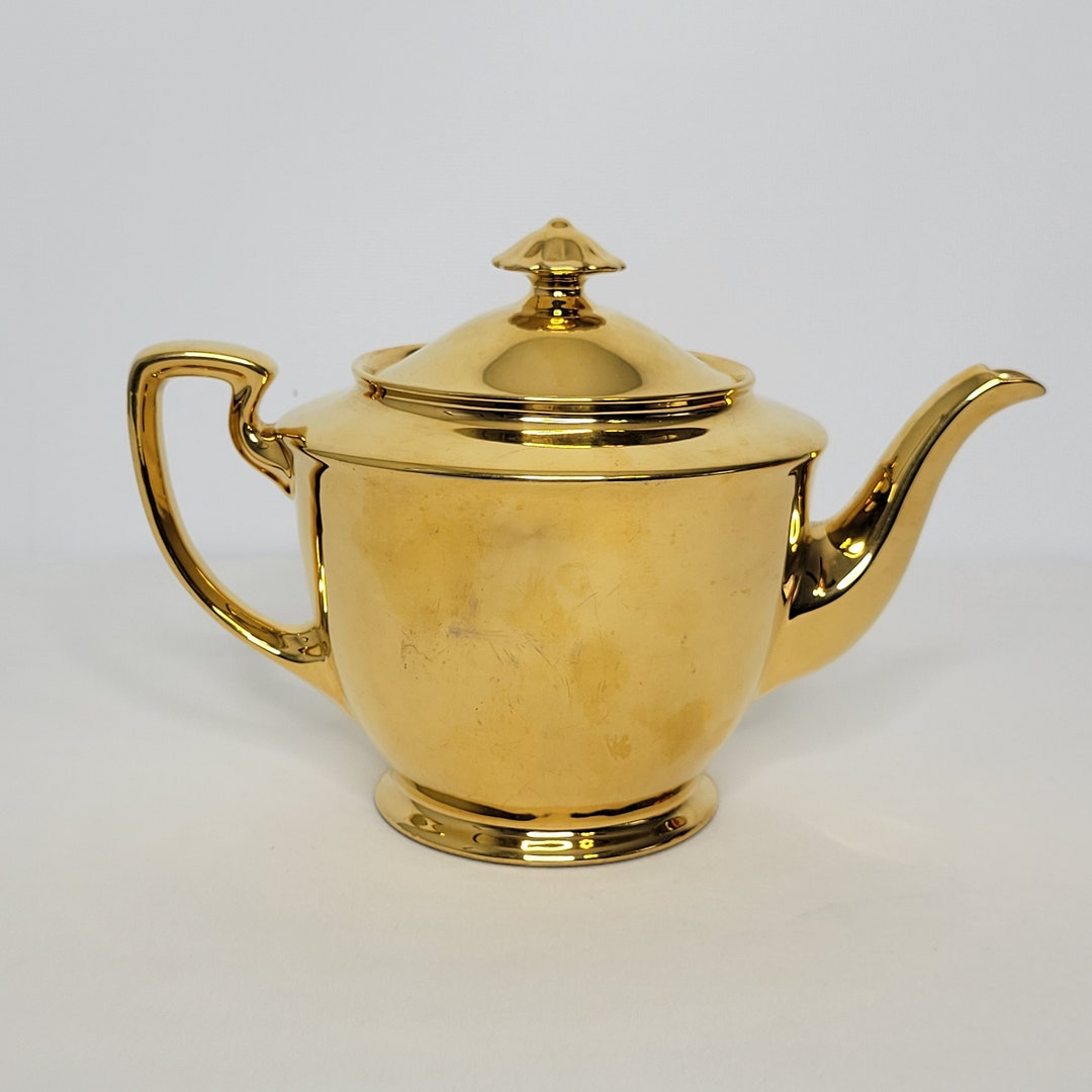 Antique Noritake Morimura Bone China N876 Brilliant Solid Gold Art Deco Tea Pot - Etsy