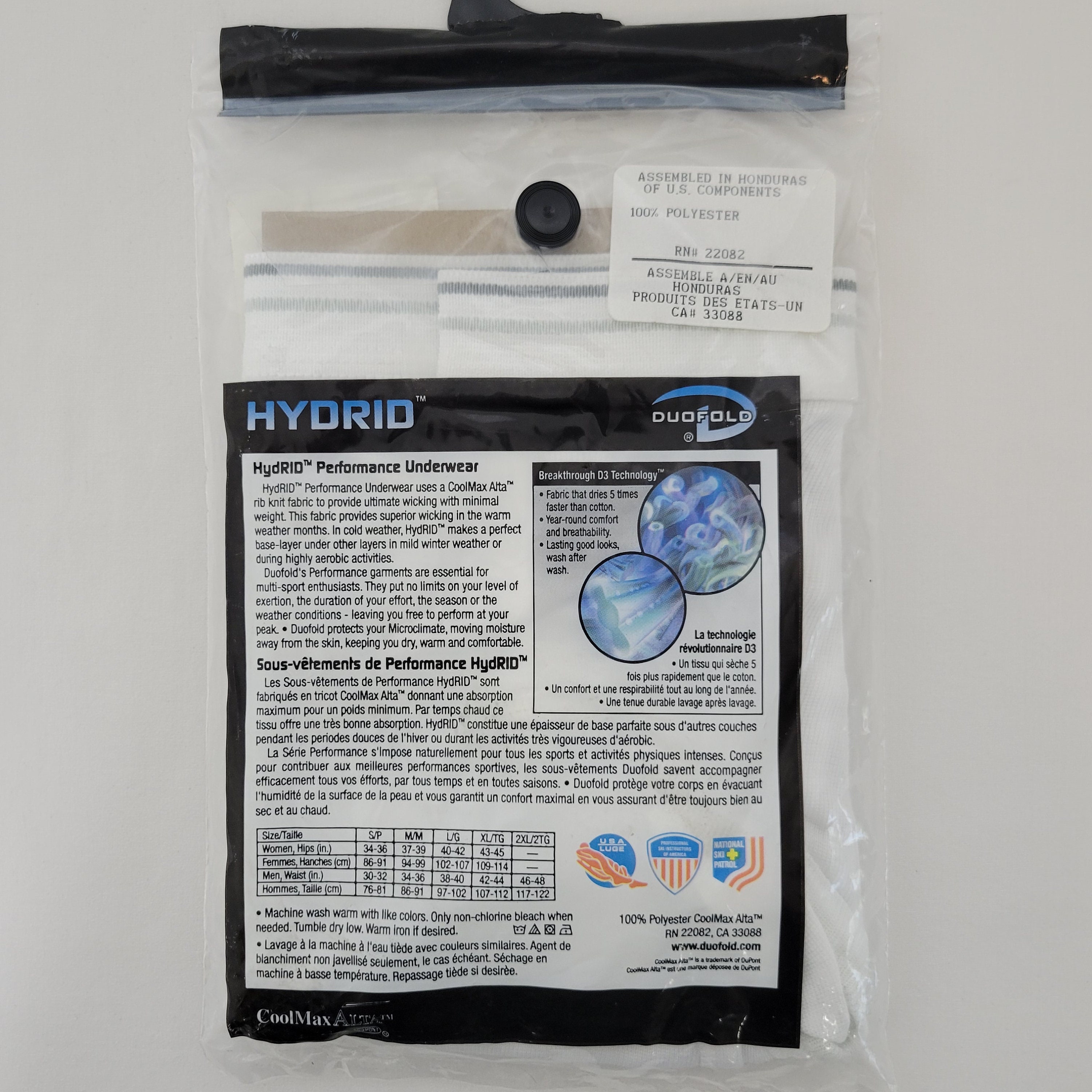 Vintage Mens Medium Duofold Hyrdrid Coolmax Brief Polyester Underwear White - Etsy