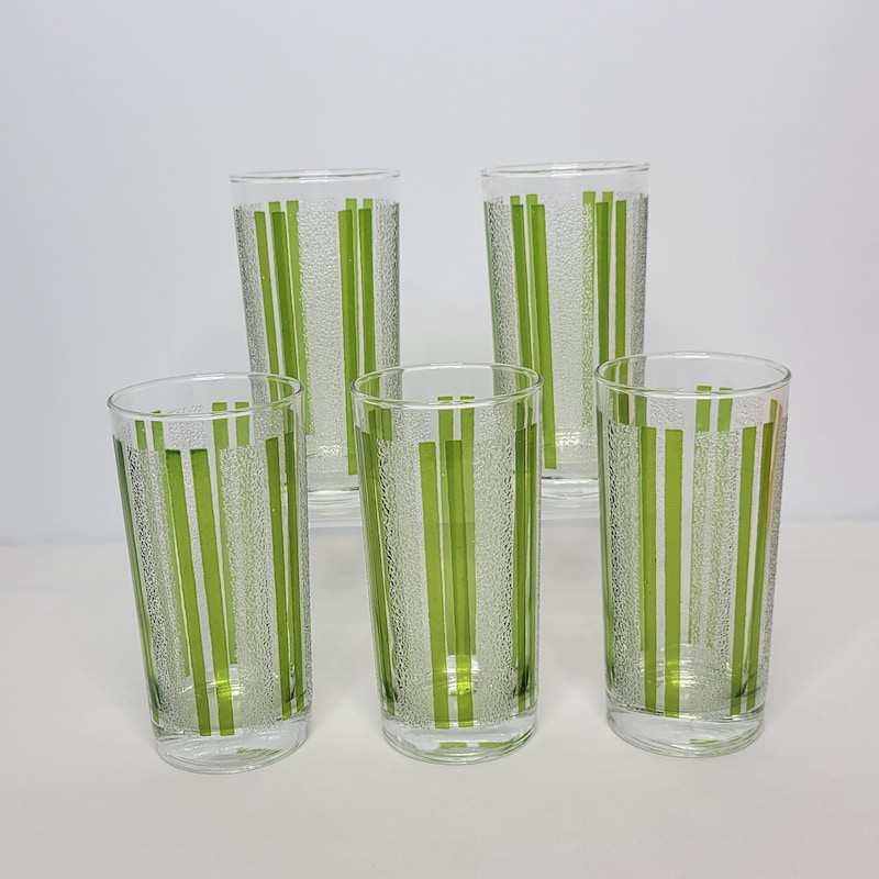 Striped Glasses - Etsy