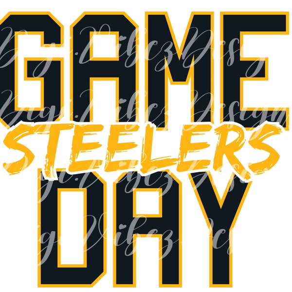 Game Day Steelers Png - Etsy
