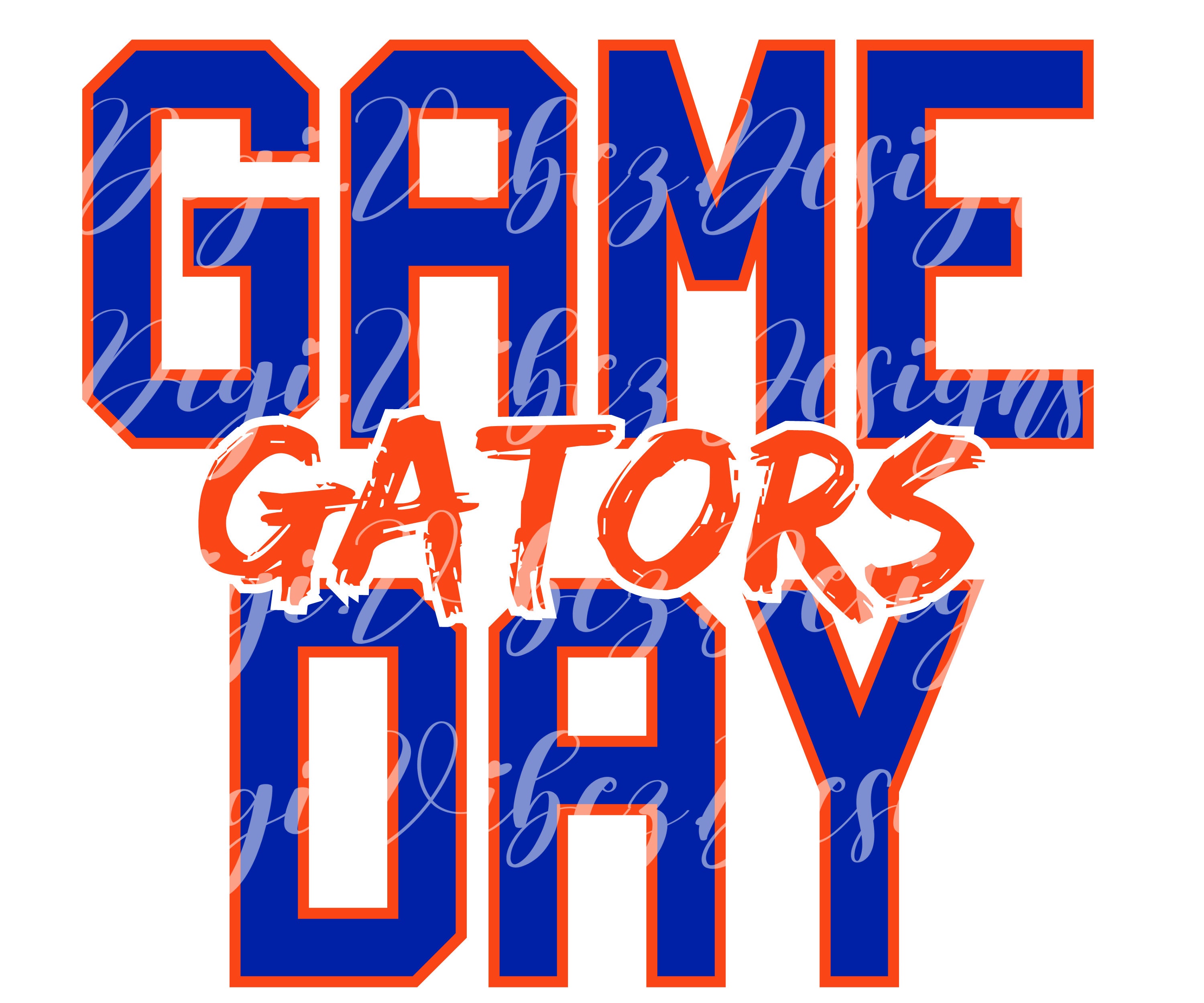 Game Day Gators PNG Digital Download - Etsy