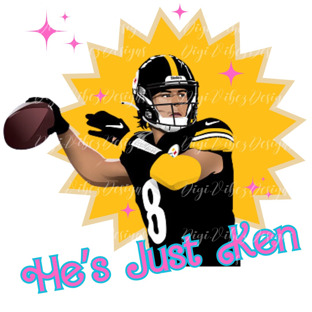 He's Just Ken Football Stars Instant PNG Digital Download - Etsy