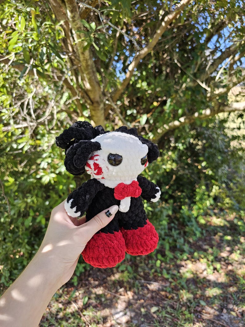 Crochet Evil Puppet Plush Amigurumi Stuffed Animal - Etsy