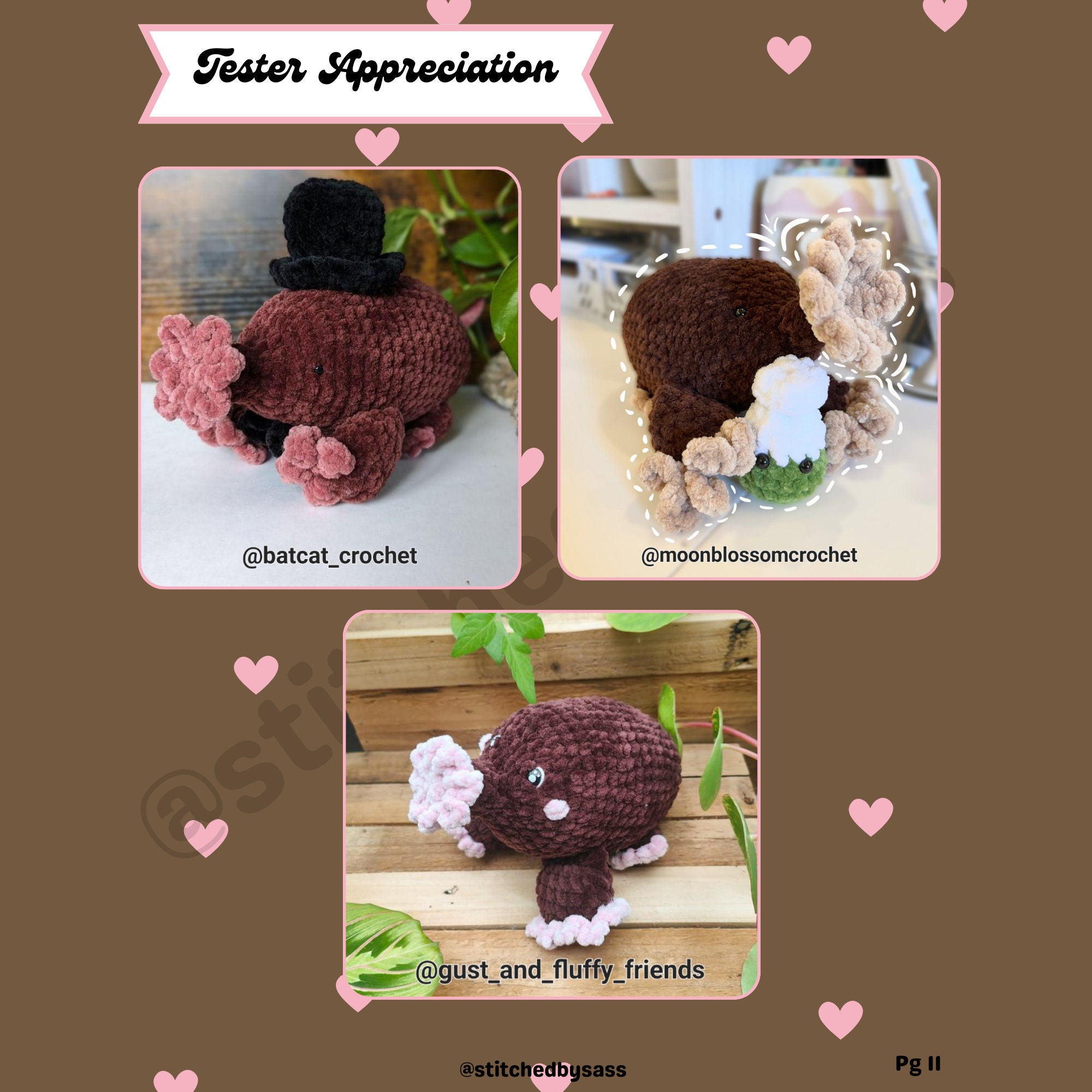 Seb the Star-nosed Mole Crochet Pattern - Etsy