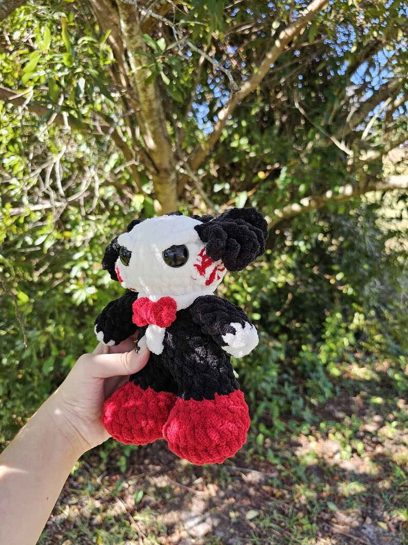Crochet Evil Puppet Plush Amigurumi Stuffed Animal - Etsy