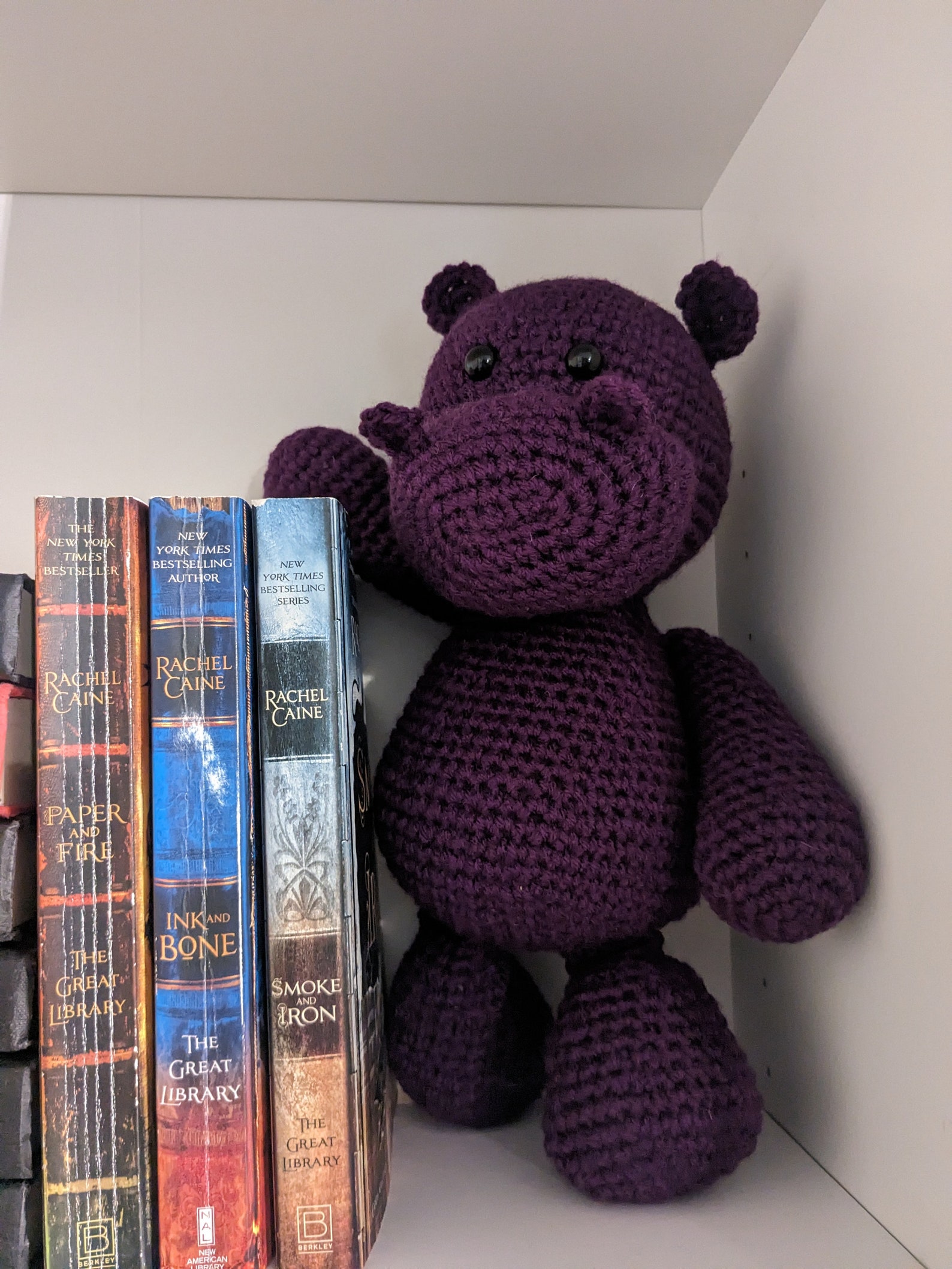 Crochet Hippo Crochet Stuffy Hippo Stuffy Amigurumi - Etsy