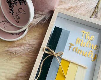 Wood Block Family, Custom Wood Block Family - Etsy