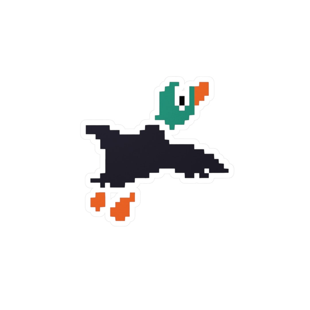 Duck Hunt Sticker NES Mario Brothers Retro - Etsy