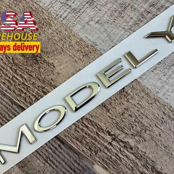 Chrome Emblem - Etsy