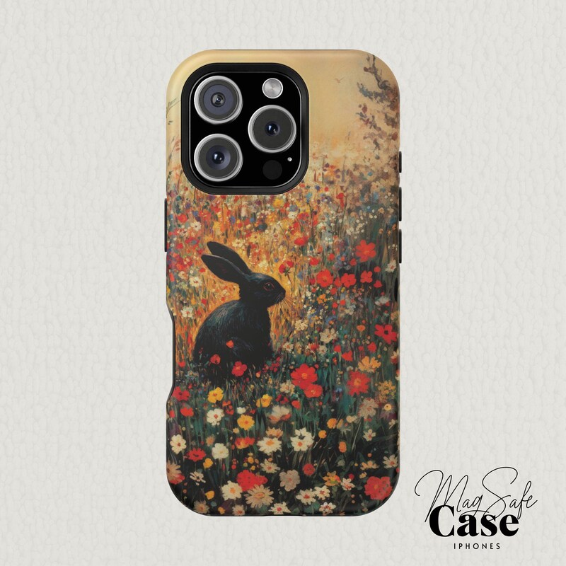 Rabbit Phone Case - Etsy