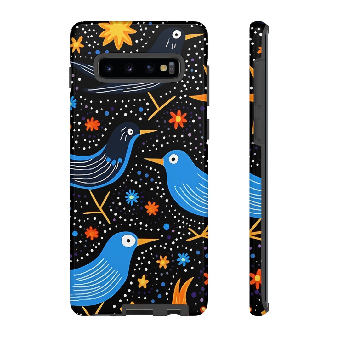 Bluebird Tough Phone Case iPhone Case Samsung Phone Case - Etsy