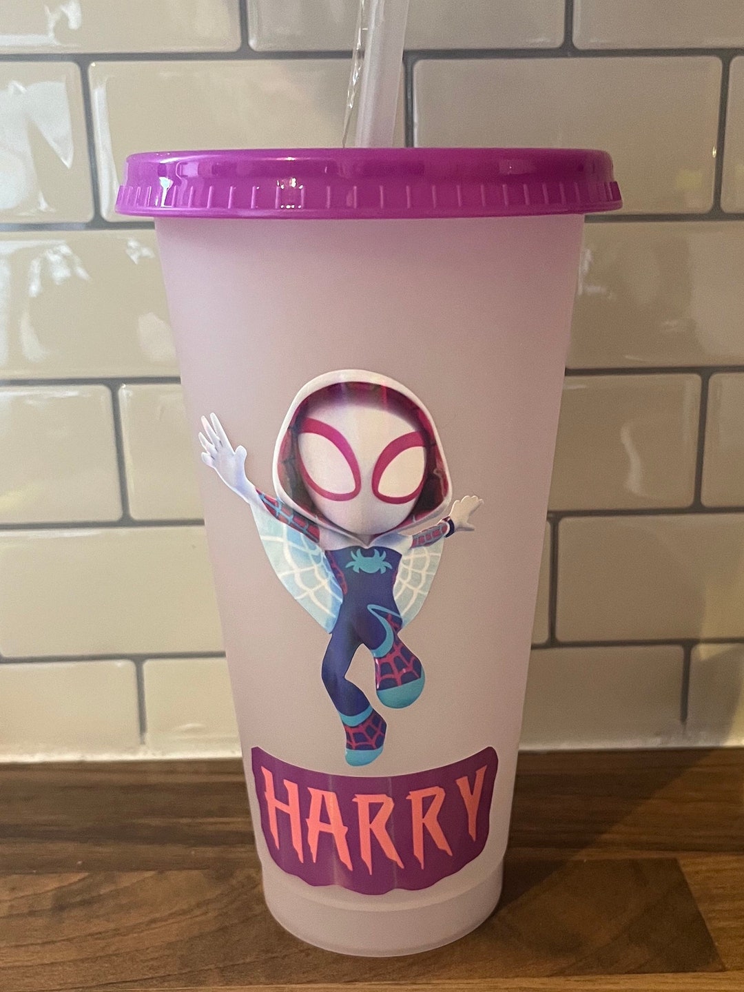 Spiderman / Spidey and His Amazing Friends Gwen Stacy Ghost Spider 24oz ...