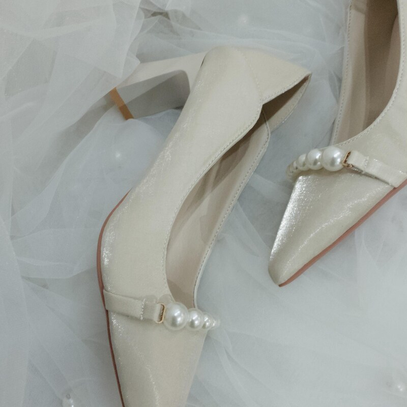 Pearl Wedding Shoes - Etsy