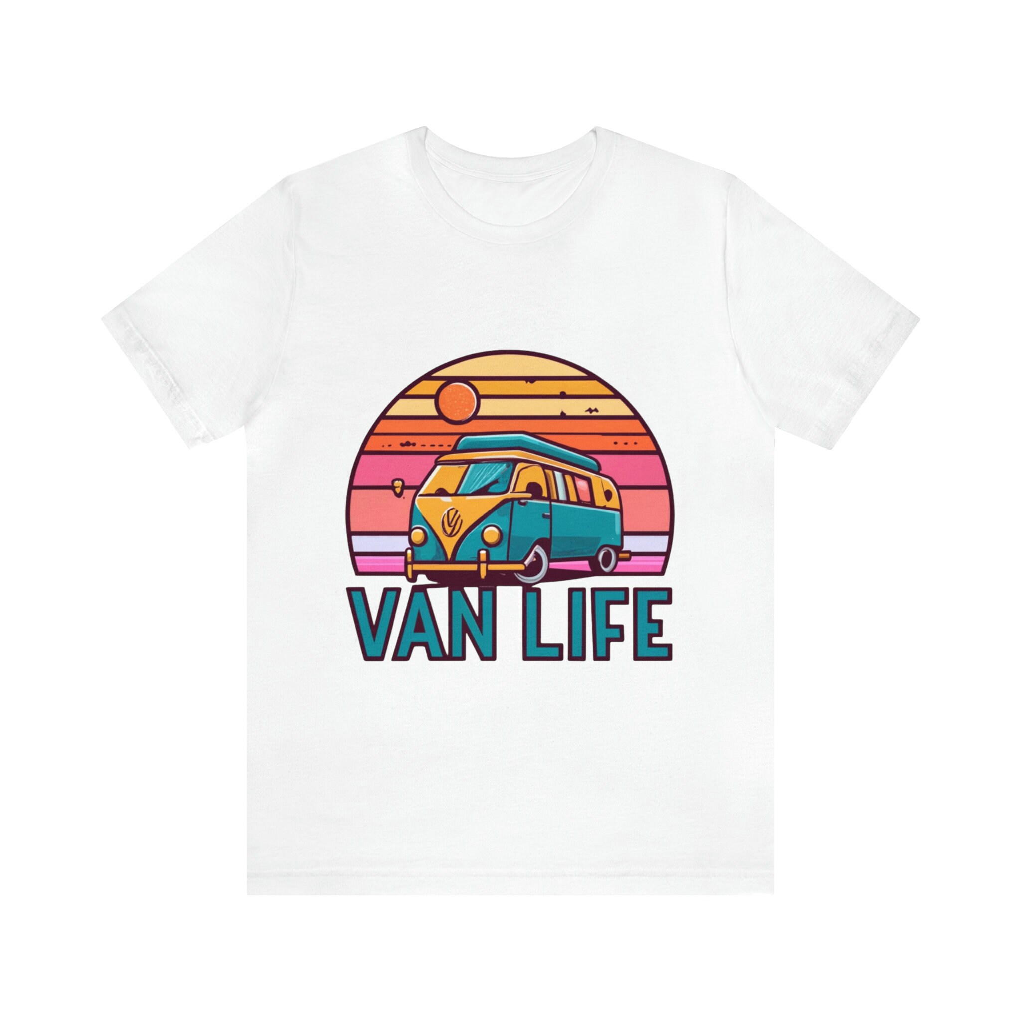 Vintage Van Life Vanlife Retro Camper Van Camping Casual - Etsy