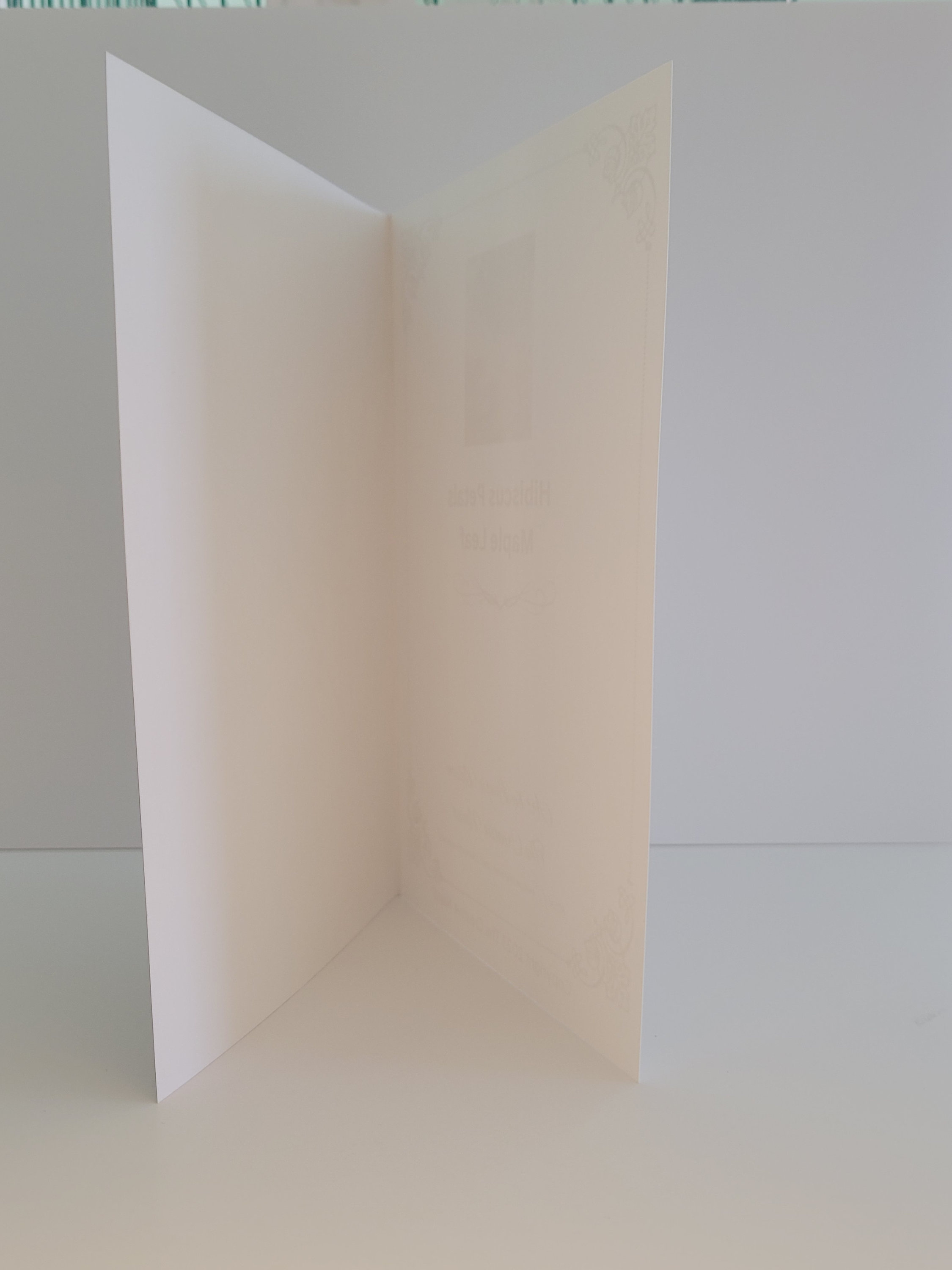Beautiful Eco-printed Greeting Card. Blank on Inside so You Can Use the ...