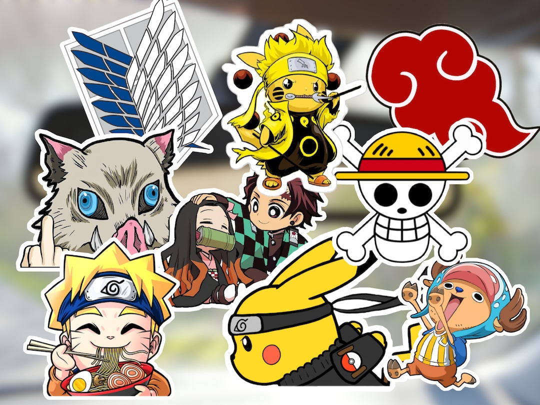 Anime Inspired Air Freshener – Double Sided - Etsy