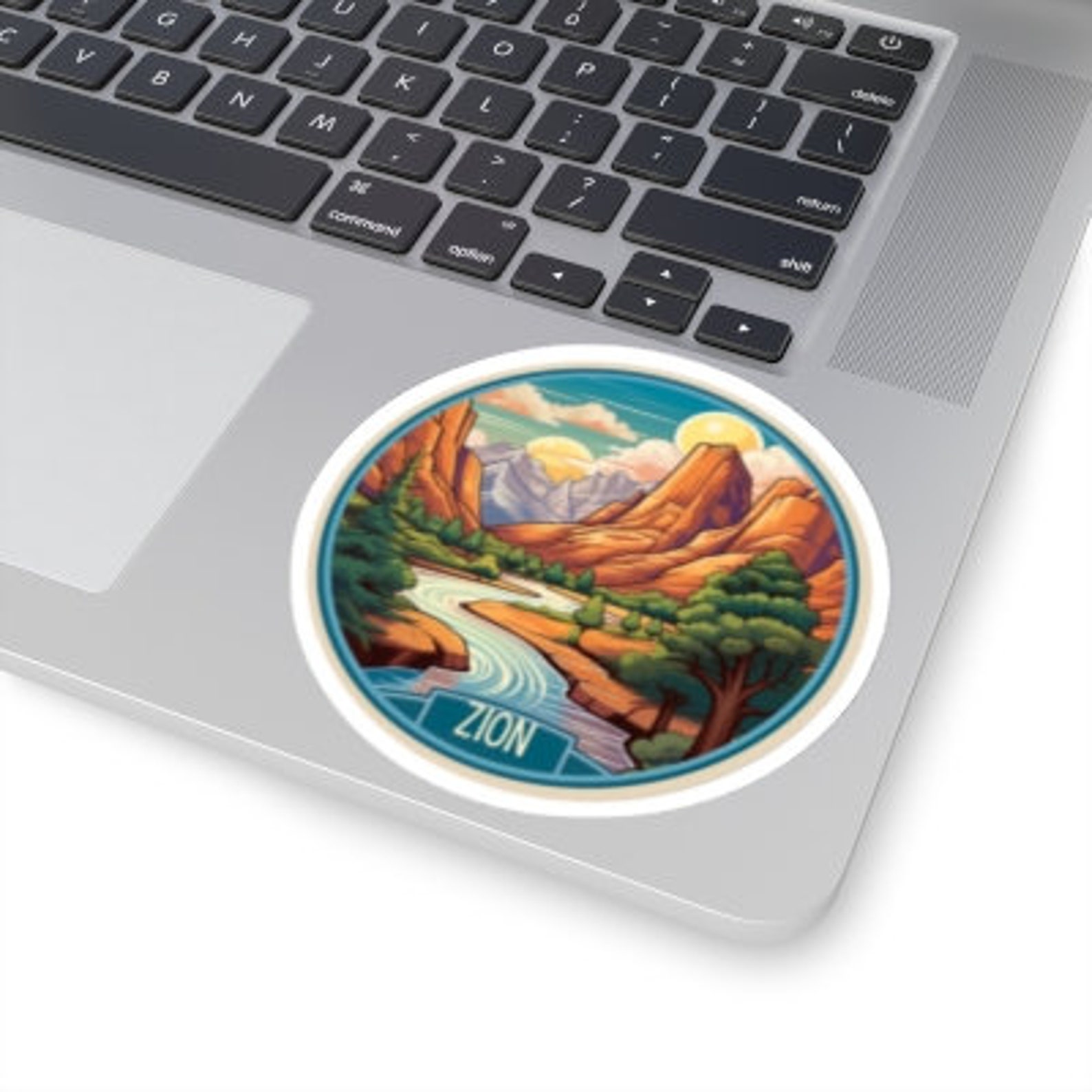 Zion National Park Sticker - Vinyl Sticker #1 - Etsy