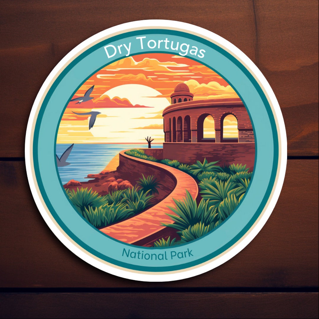Dry Tortugas National Park Sticker - Vinyl Sticker #1 - Etsy