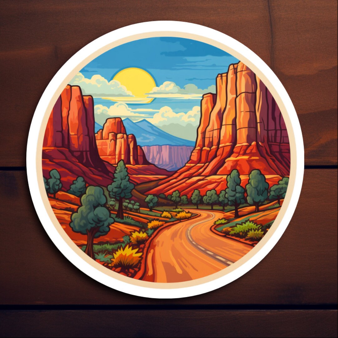 Capitol Reef National Park Sticker - Vinyl Sticker #1 - Etsy